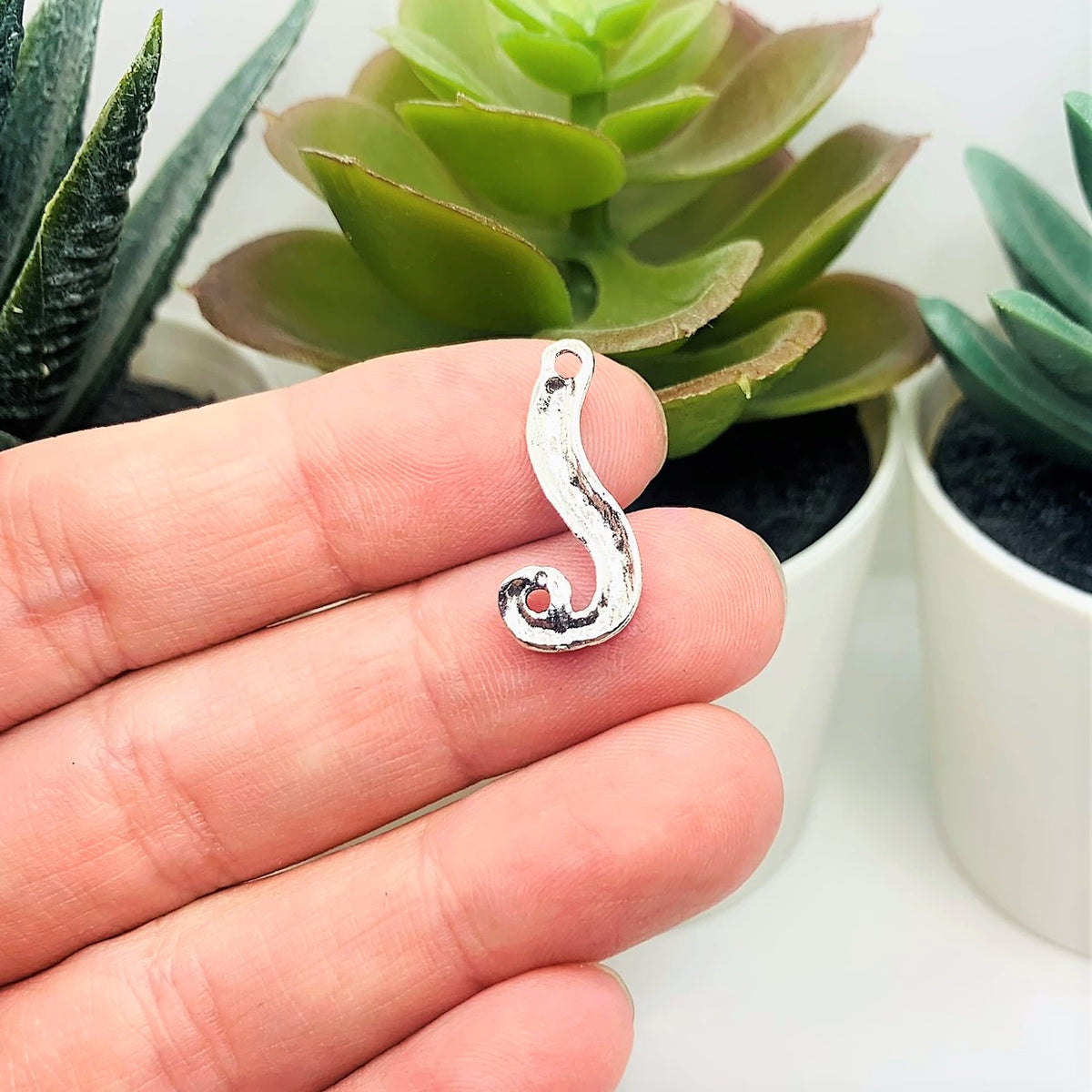 Silver Octopus Charm Connectors, 21x10mm – Guerrilla Charm