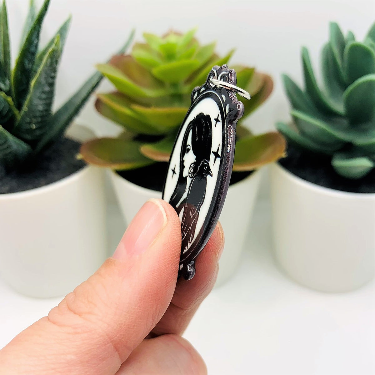 Hecate with Raven Witchy Halloween Charms – Guerrilla Charm