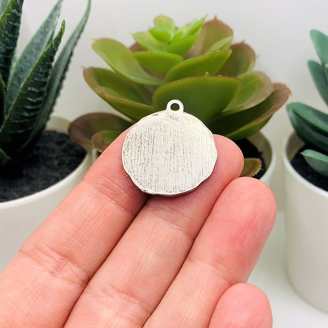 925 Silver Plated Octopus Cthulhu Coin Charms, 24x21mm – Guerrilla Charm